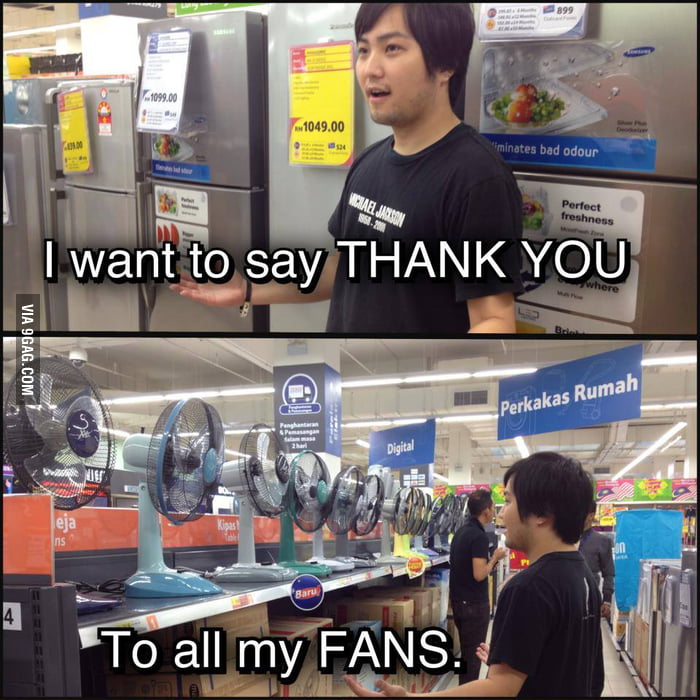 Love All My Fans 9gag