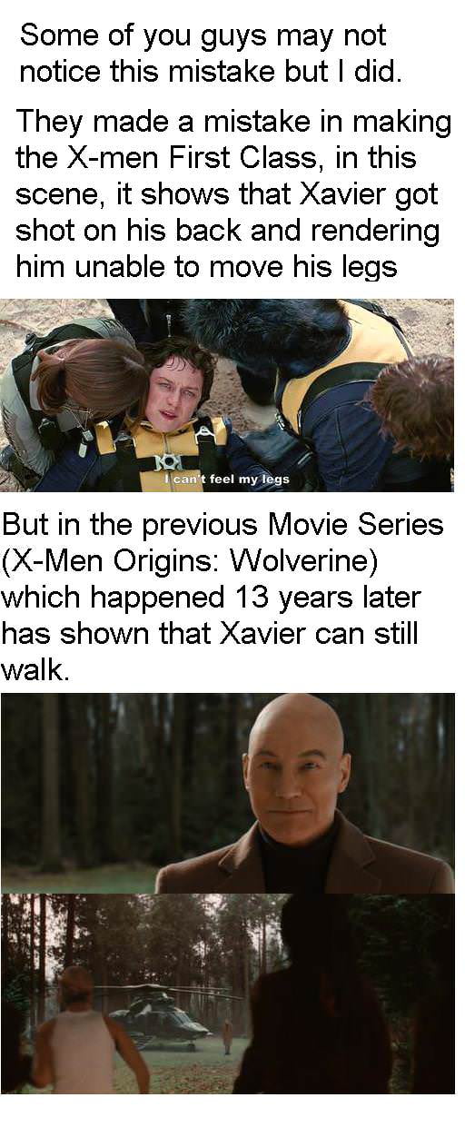 Mistake in X-Men: First Class - 9GAG