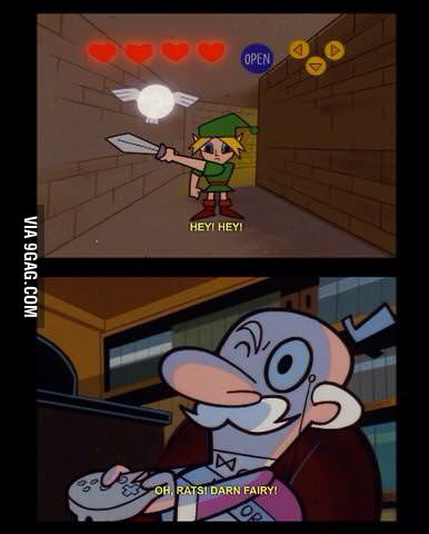 PPG Mayor Playing Zelda - 9GAG