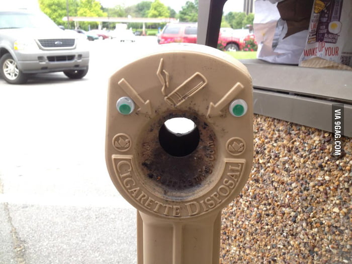 The ash bin of evil - 9GAG