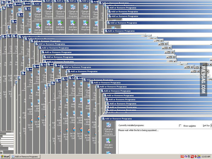 Fun of having Win XP (used Win 95 for lag issues) - 9GAG