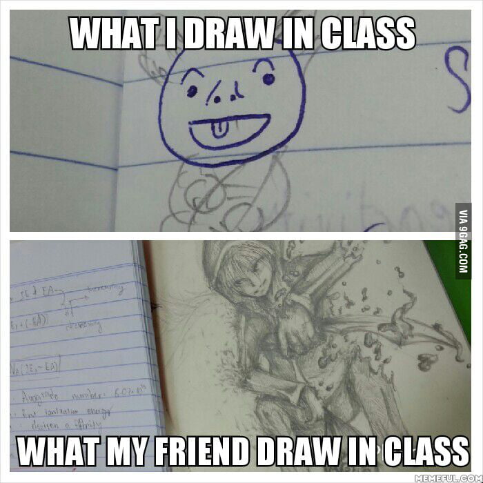 Notice the difference - 9GAG