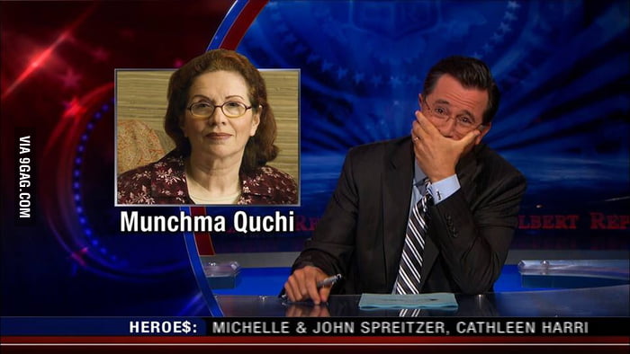 Oh, Colbert... - 9GAG