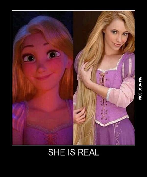 She is real! - 9GAG