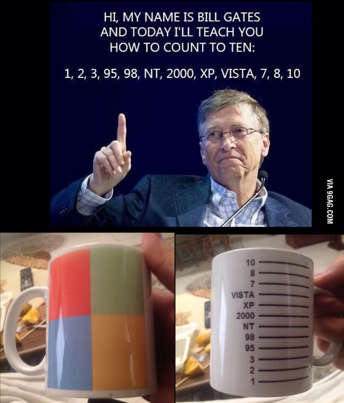 Microsoft finally made a mug! - 9GAG