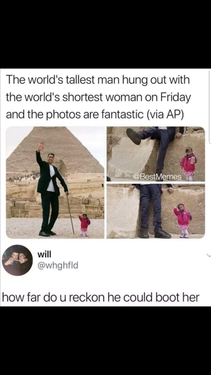 Cursed height_Difference - 9GAG