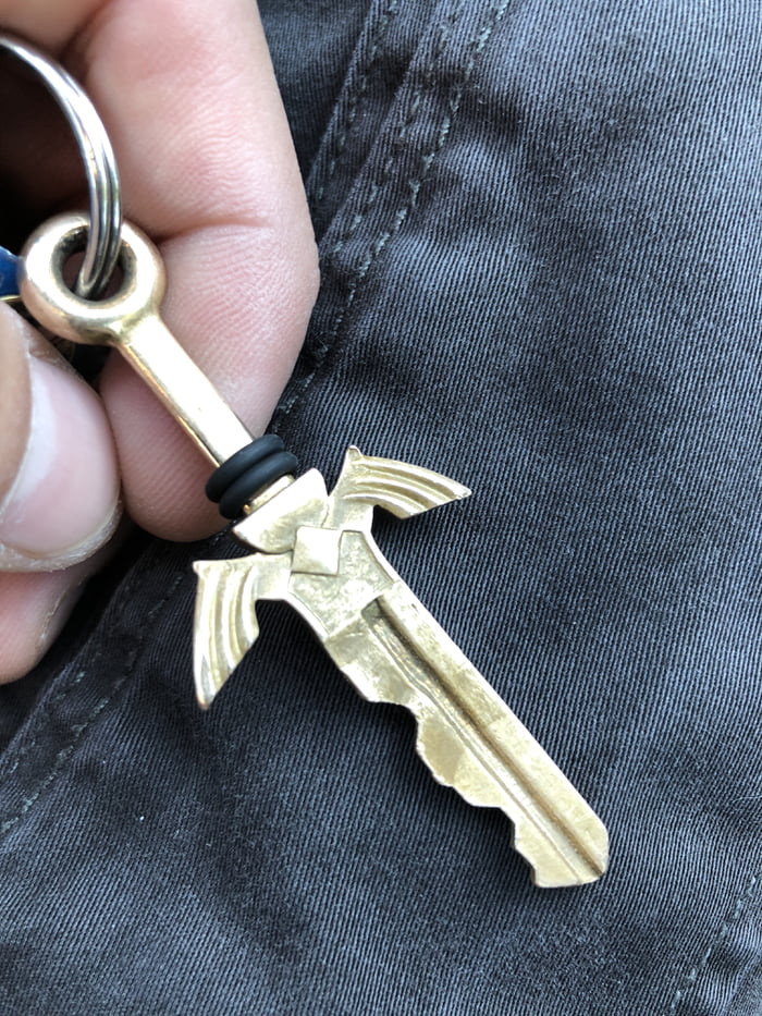 To the 9gag’r who posted their Excalibur key. Heres my Master sword key ...