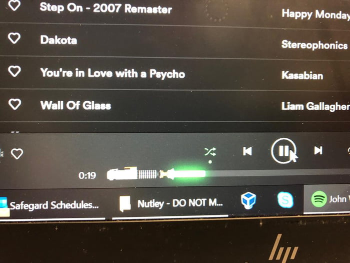 Playing the Star Wars theme on Spotify turns your progress bar into a ...