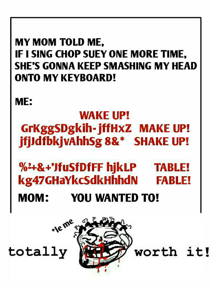 CHOP SUEY MEME #47 - 9GAG