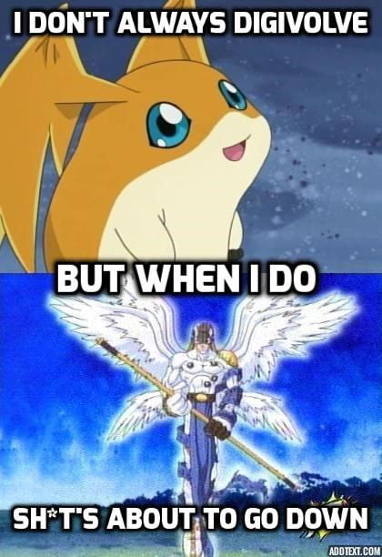 Don't mess with patamon - 9GAG