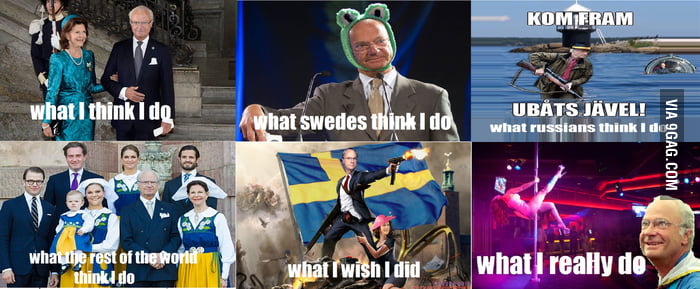 The life of the Swedish king aka KNUGEN! - 9GAG