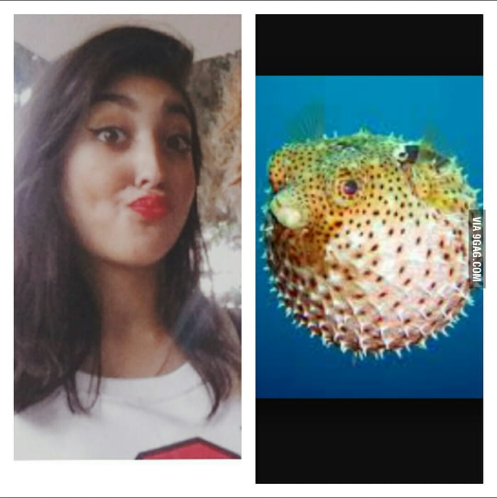 Screw the duck face the puffer fish face is going to be the next big ...