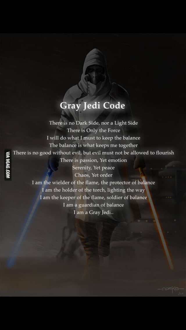 The grey Jedi code - 9GAG