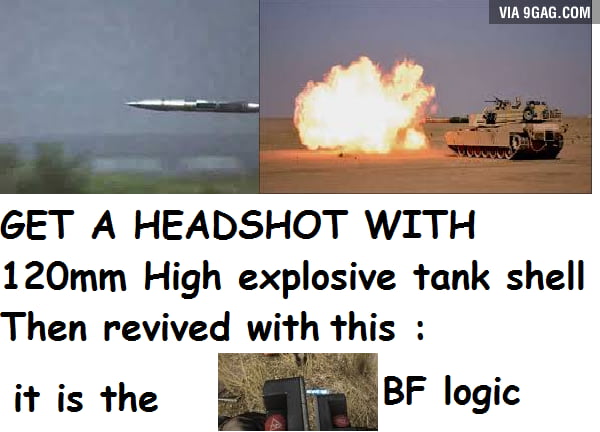 Only at Battlefield (BF Logic) - 9GAG