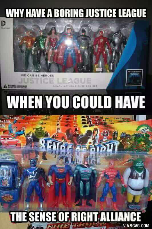 Sense of right alliance - 9GAG