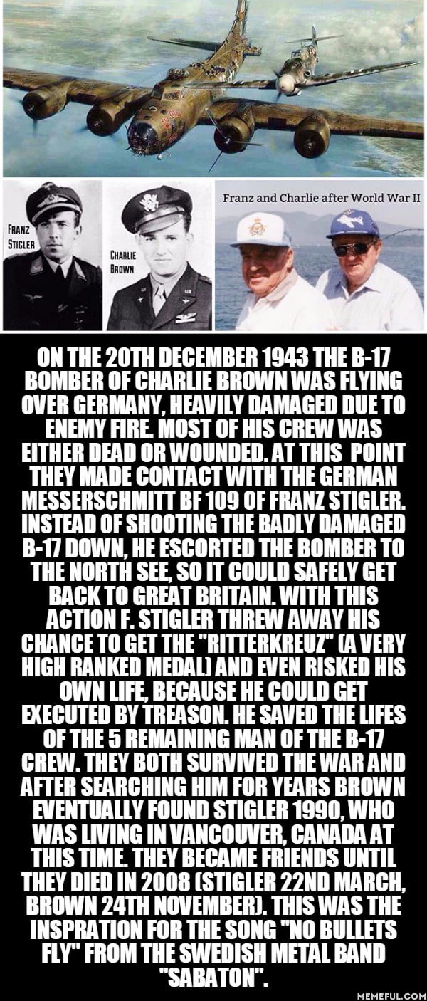 The historical event of the Song "No bullets Fly" by Sabaton - 9GAG