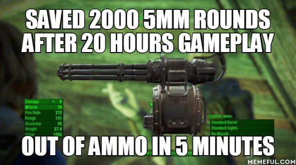 I love my minigun - 9GAG