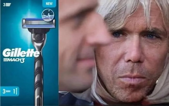 Gillette Mach III, Jean Mi - 9GAG