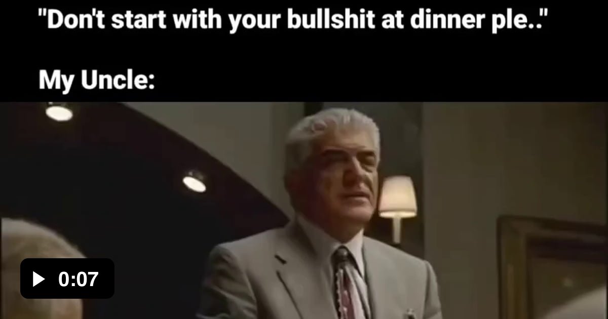 Thanksgiving dinner is always a hoot - 9GAG