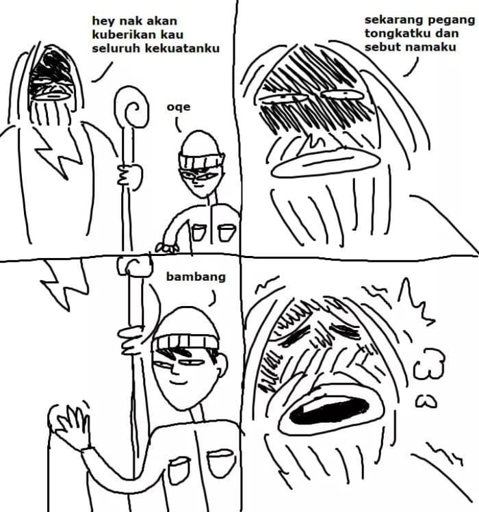 Emang Bambang kadang - kadang ente kadang kadang.... - 9GAG