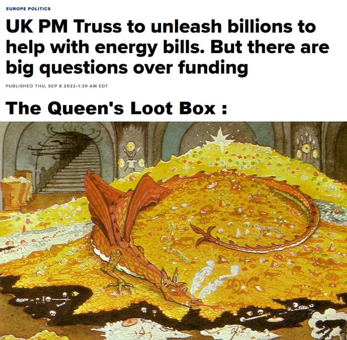 Imagine the loot box size - 9GAG