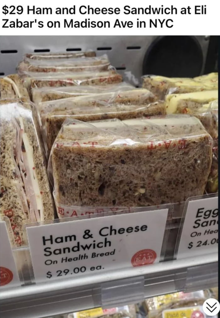 If you want to make money, go to NY and sell cheese and ham sandwiches ...