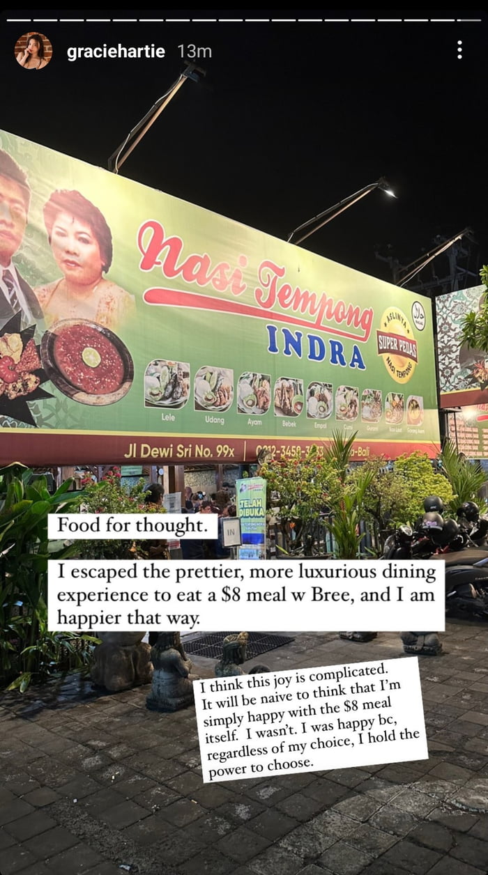 Buat yg di Bali, Gracie Hartie dan Ms Bree lagi disana....nitip salam yah - 9GAG