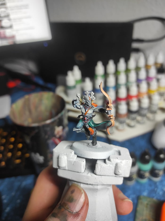 Starting AoS - First Mini painted - 9GAG