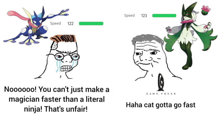 Haha Meowscarada gotta go fast - 9GAG