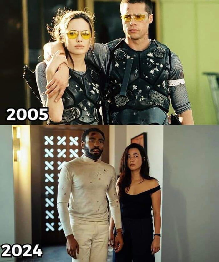 Ladies and gentlemen, the all new version of Mr & Mrs Smith for you... - 9GAG