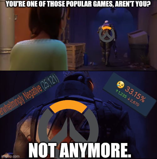 Putting the "Over" in Overwatch. - 9GAG
