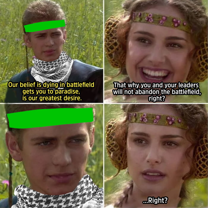 Human shields go first. - 9GAG