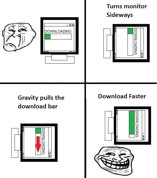 Rage Comic - Download Faster! - 9GAG