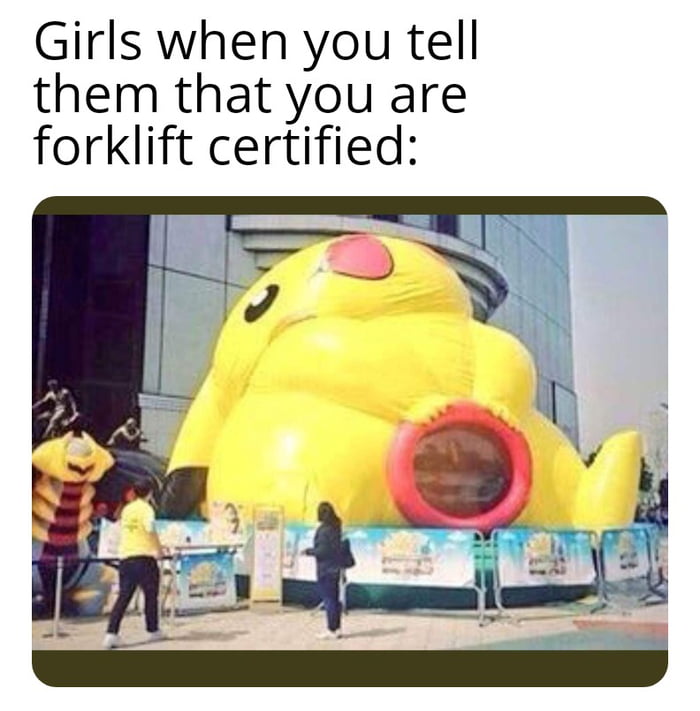 Forklift certified title - 9GAG