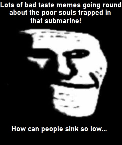 Dark Humor is lower than any submarine - 9GAG