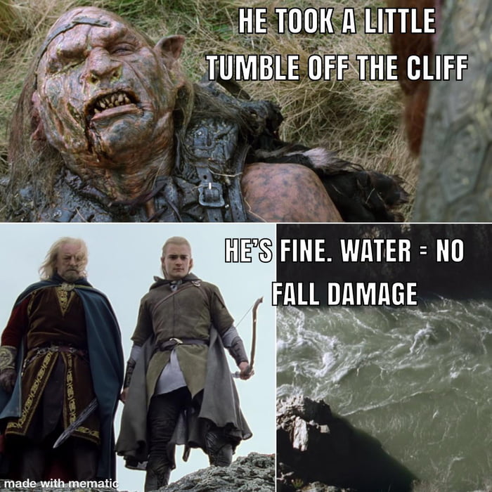 Come on Legolas, you knew he was fine. - 9GAG