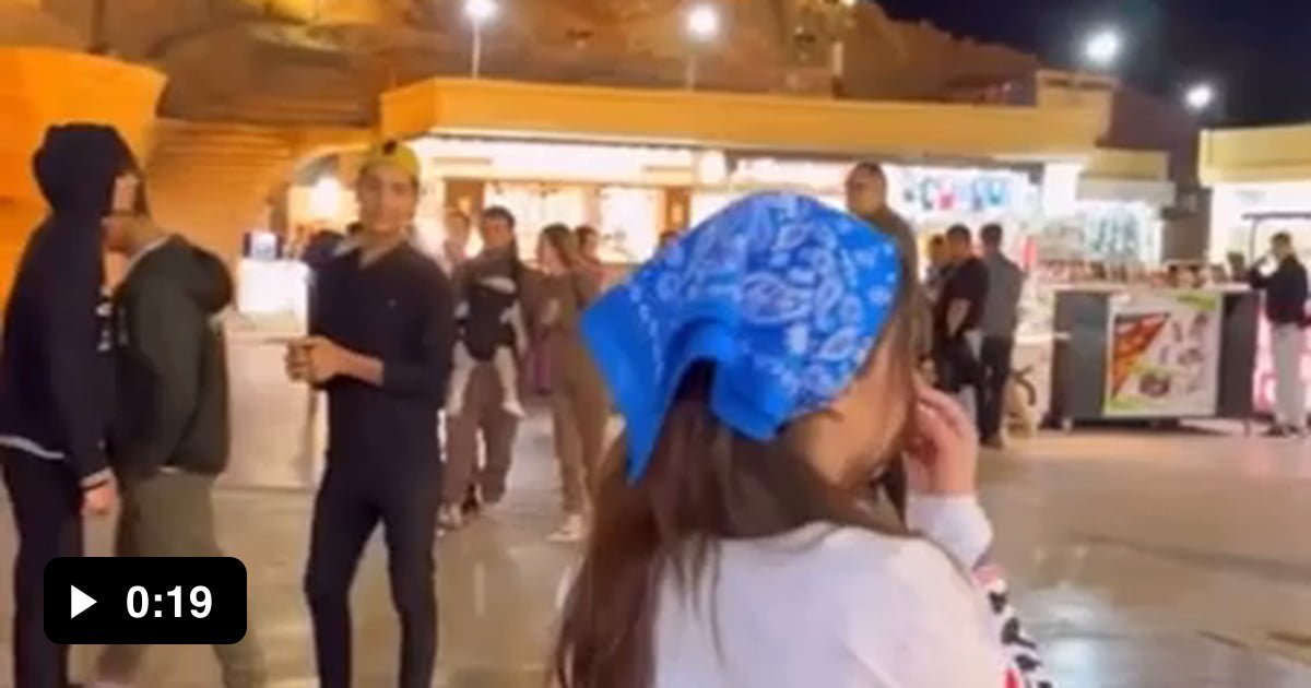 Instagram "model" walking around streets in Egypt - 9GAG