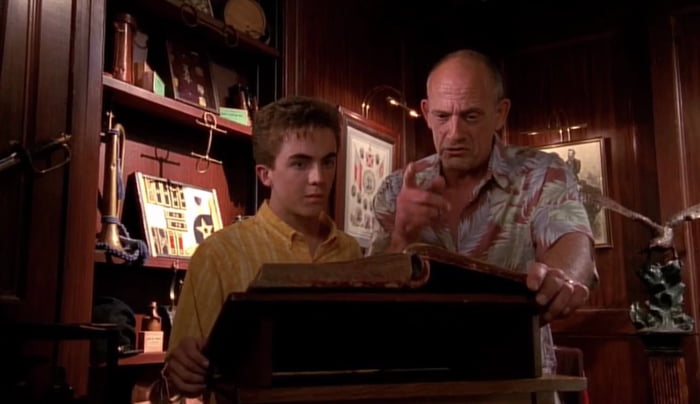 Malcom in the Middle with Christopher Lloyd OR long lost R&M pilot? - 9GAG