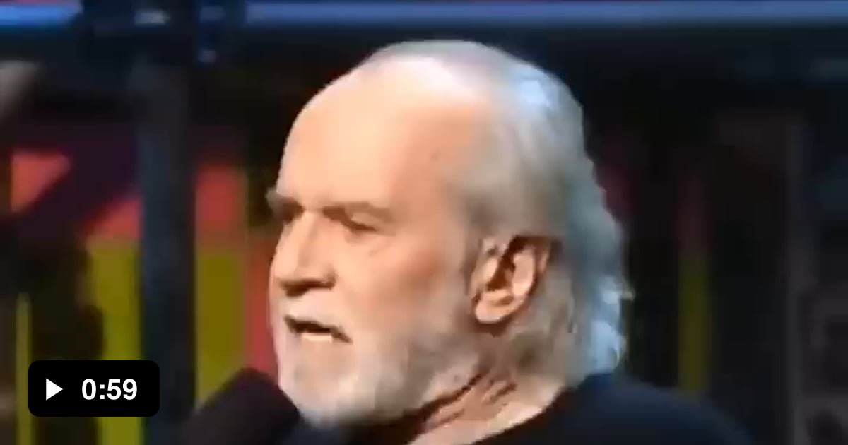 George Carlin _ The Ten Commandments - 9GAG