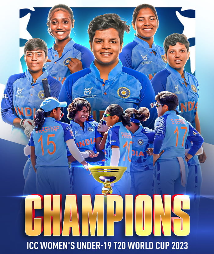 History has been created! Indian womens cricket team win the inaugural ICC Women’s U19 T20 World ...