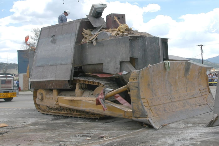 On this day in 2004, Marvin Heemeyer used an armoured bulldozer to ...