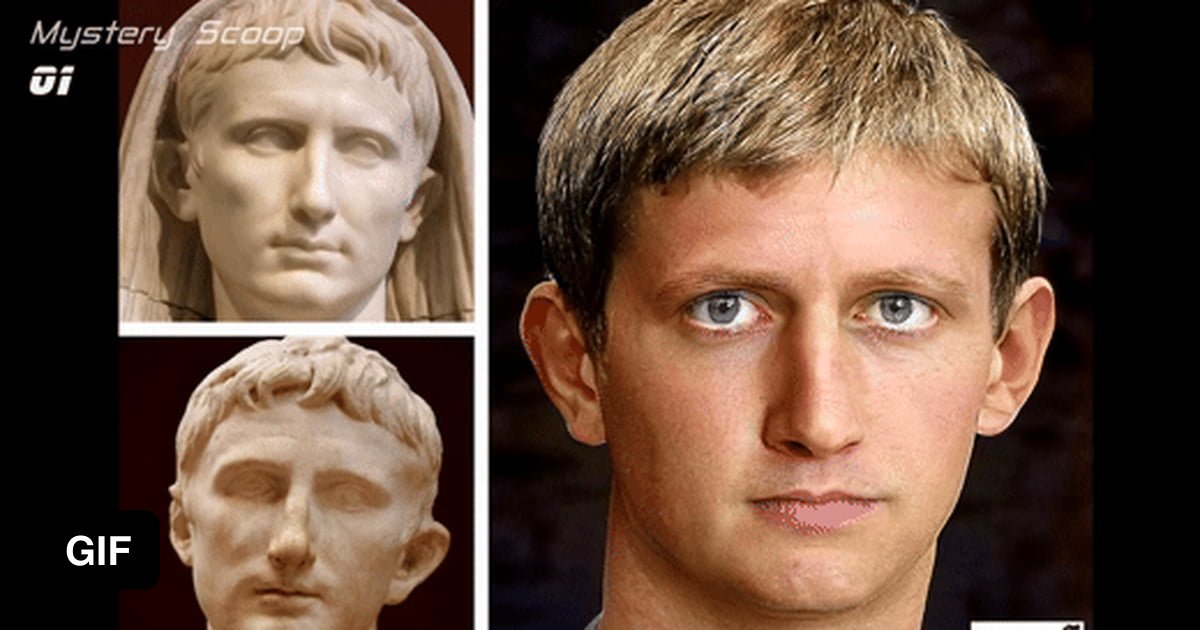 Facial Reconstruction Of The First Emperor Of Rome Caesar Augustus - 9GAG