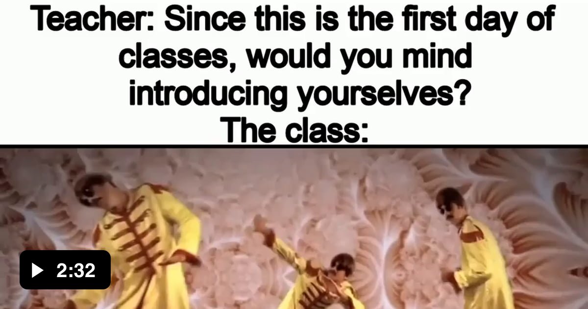 Class Introduction - 9GAG