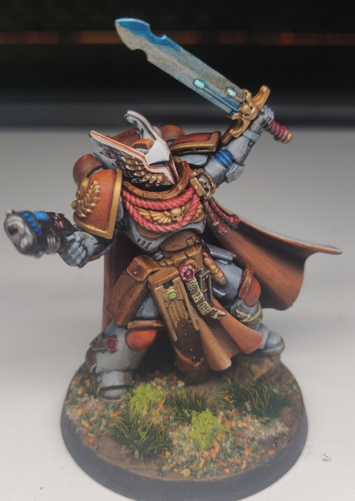 Ending my pile of shame (for now) : my custom primaris captain of the ...