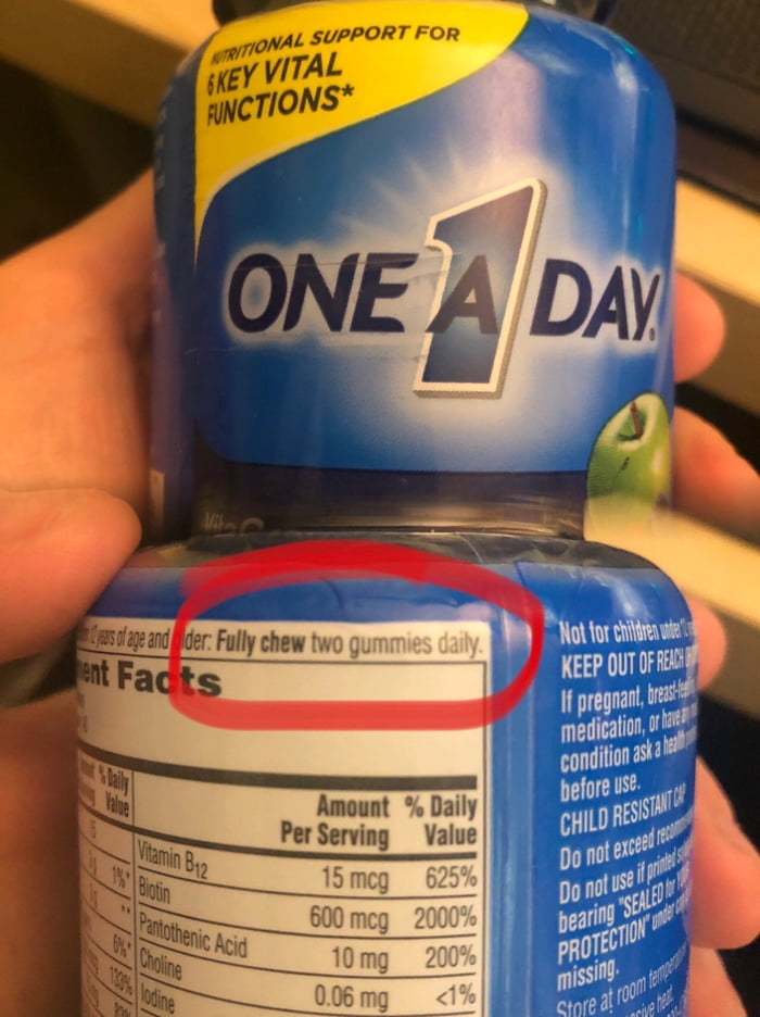 One-a-day is Two-a-day - 9GAG