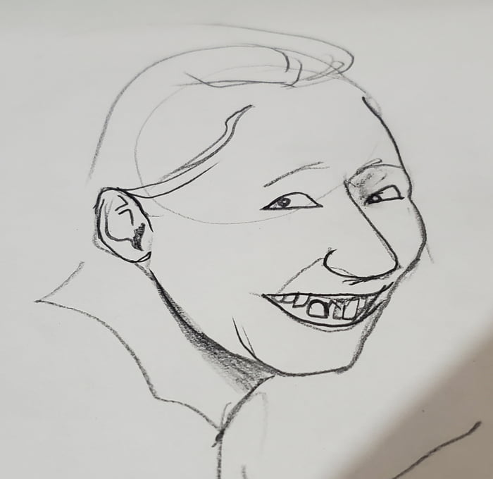 Drew this Cursed image - 9GAG