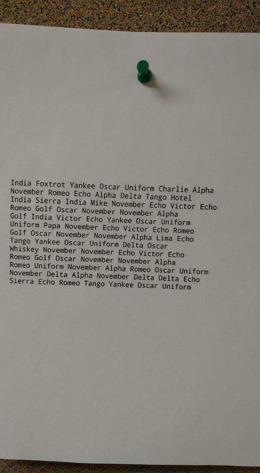 Sierra Echo November Delta November Uniform Deltas Echo Sierra - 9GAG