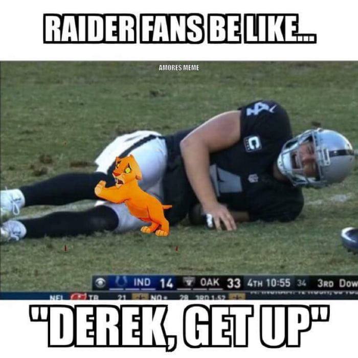 Sad day for us Raider fans. - 9GAG
