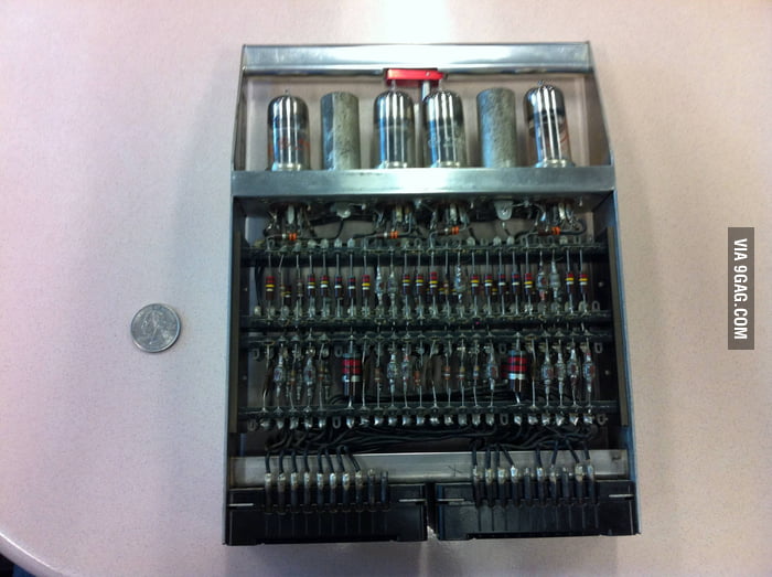 My professor shown us 1 byte of data from one of the first ever ...