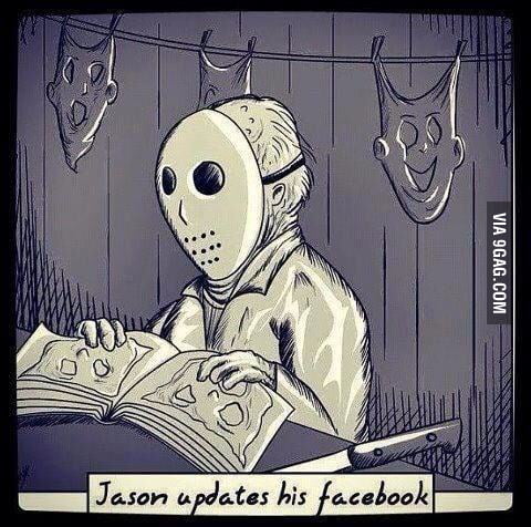 Jason updates his facebook - 9GAG